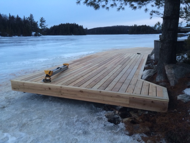 Steel Pile Permanent Docks - R & J Machine