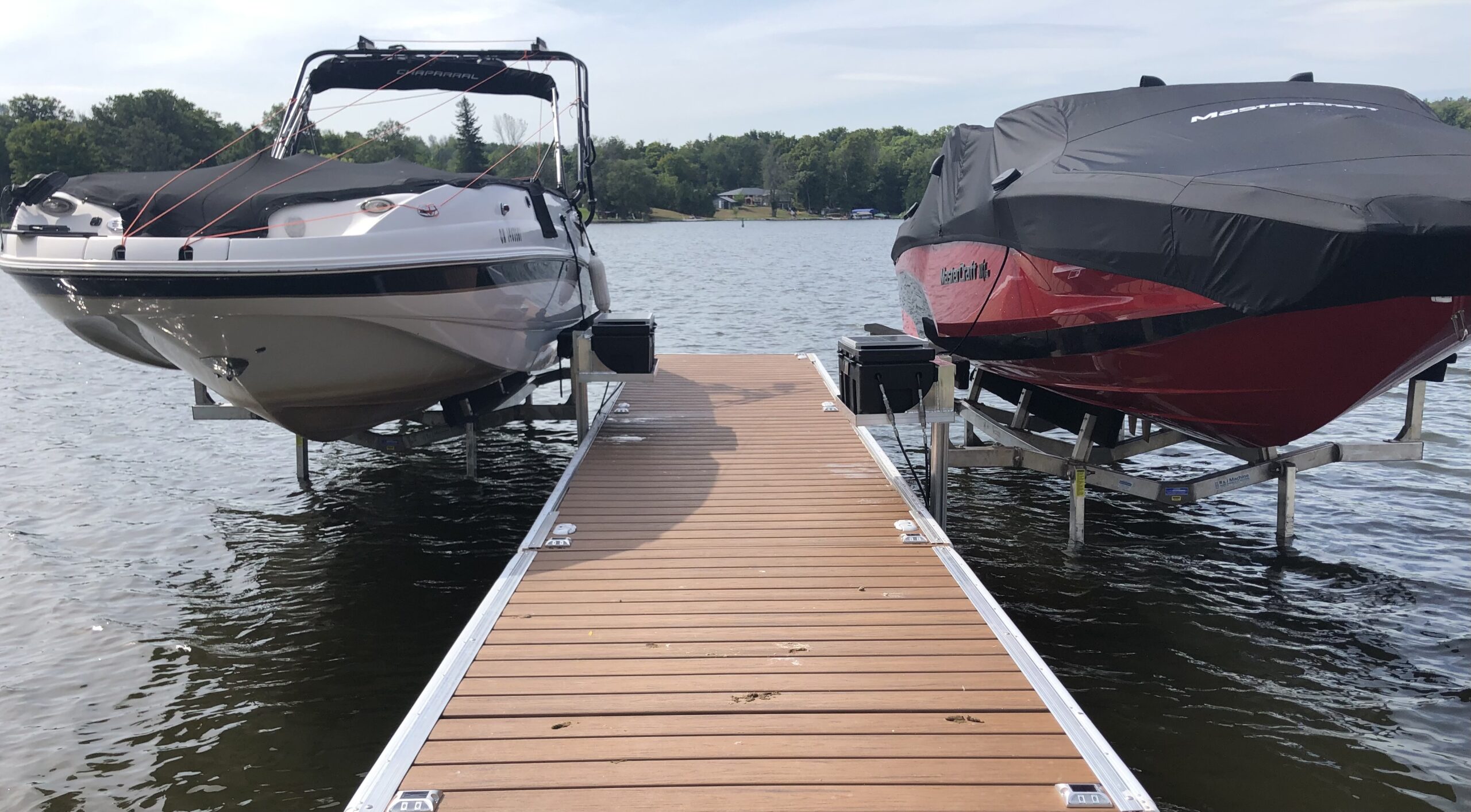 Boat Lifts Made in Lakefield, Ontario – R & J Machine