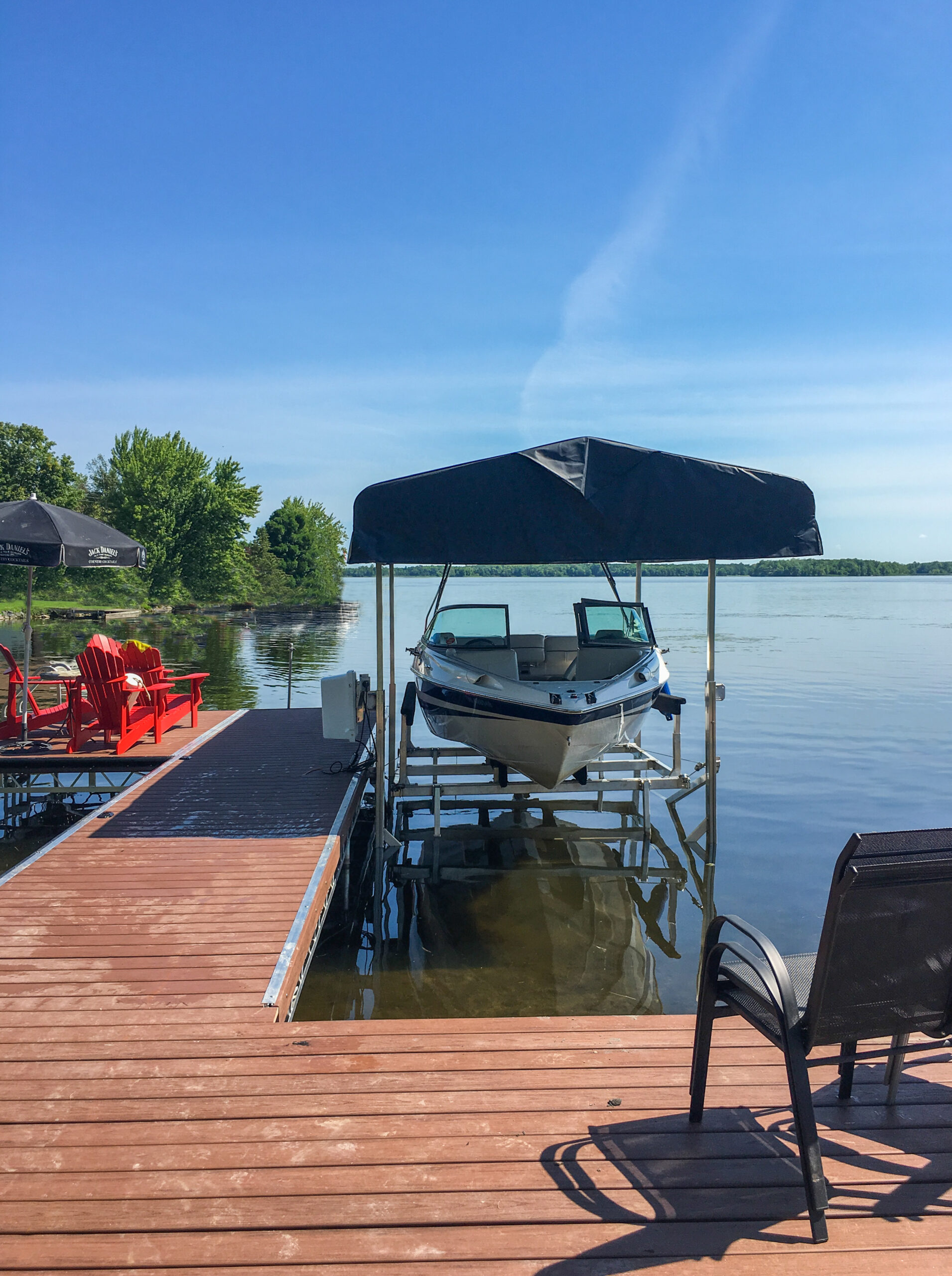 Boat Lifts Made in Lakefield, Ontario – R & J Machine