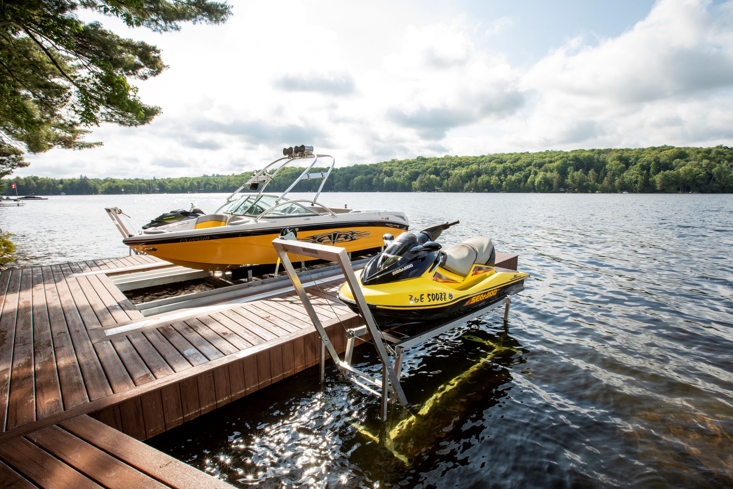 Steel Pile Permanent Docks - R & J Machine